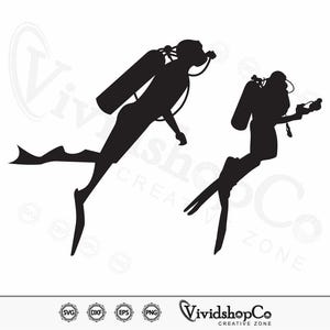 Scuba Diving SVG, Scuba Diverse SVG, Scuba Dive svg, Sport svg, Clipart ...
