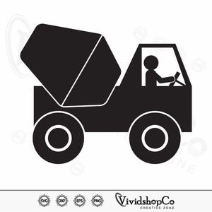 Construction Svg, Trucks Svg, Dump Truck Svg, Construction Clipart, Cut ...