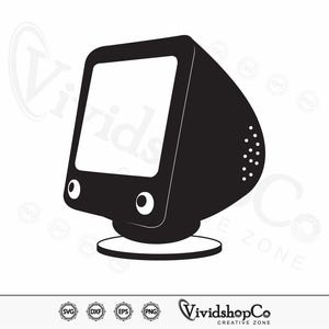 Computer Monitor SVG, Computer Svg, Monitor Svg, Clipart, Cut Files for ...