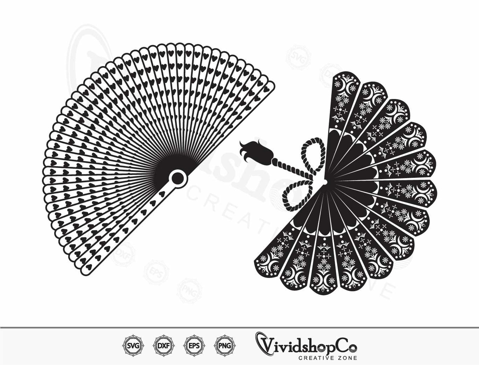 Hand Fan Svg, Japanese Fan Svg, Folding Hand Fan Svg, Spanish Fan Svg ...