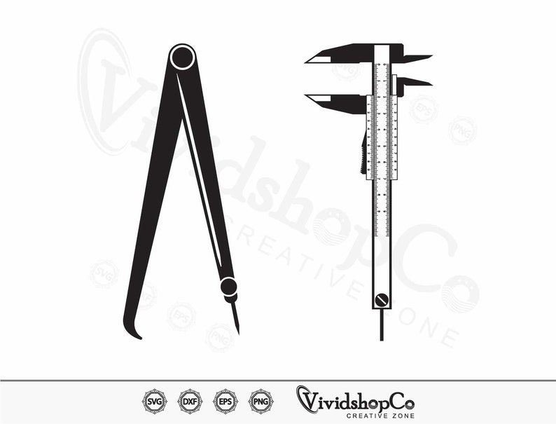 Caliper SVG, Engineering Svg, Construction Svg, Machinist, Tools Svg ...