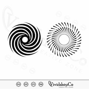 Spiral Circle SVG, Swirls Svg, Spirals Svg, Circle Svg, Clipart, Cut ...