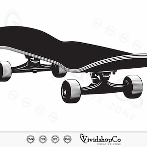 Skateboard SVG, Skateboarding Svg, Skater, Skate Svg, Clipart, Cut ...