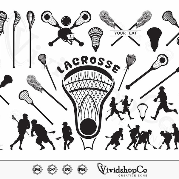 Lacrosse Svg - Etsy