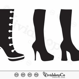 High Heel Svg, Heels Svg, Women Shoe Svg, Stiletto Heels Svg, Clipart ...