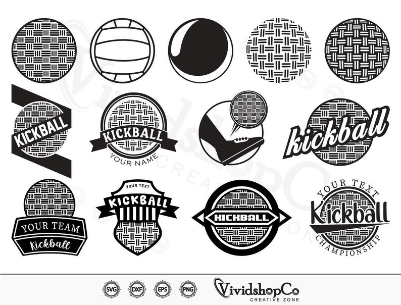 Kickball SVG, Kickball Team, Kickball Ball, Kickball Championship ...