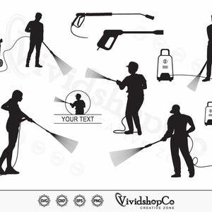 Pressure Washer SVG, Power Washing Gun, Washer Gun, Pressure Washing ...