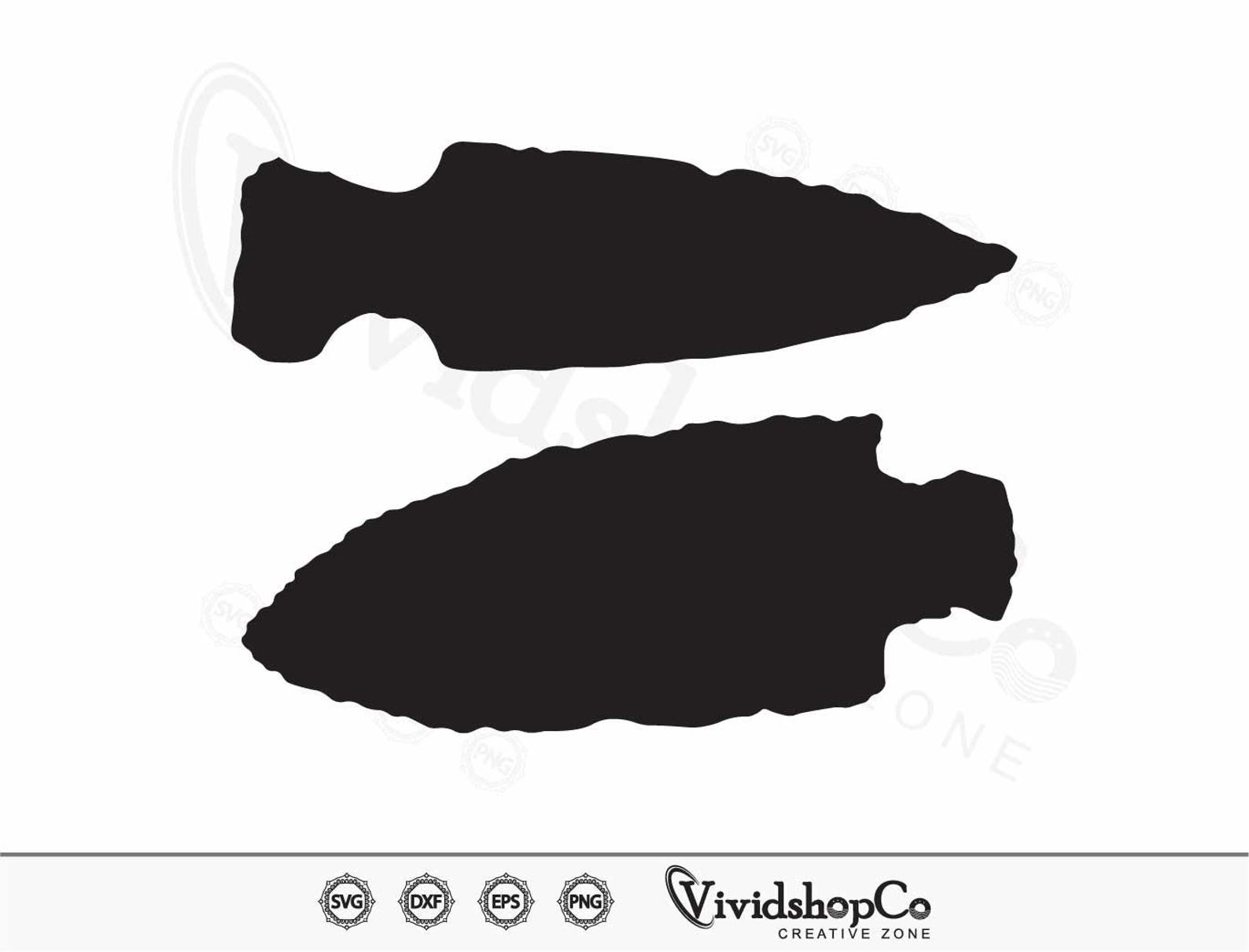 Indian Arrowhead SVG, Arrowhead Svg, Spear Svg, Bowhunting Svg ...