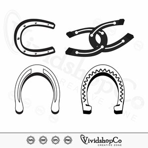 Horseshoe Bundle Svg, Horse Shoe Svg, Western Svg, Horse Svg, Clipart ...