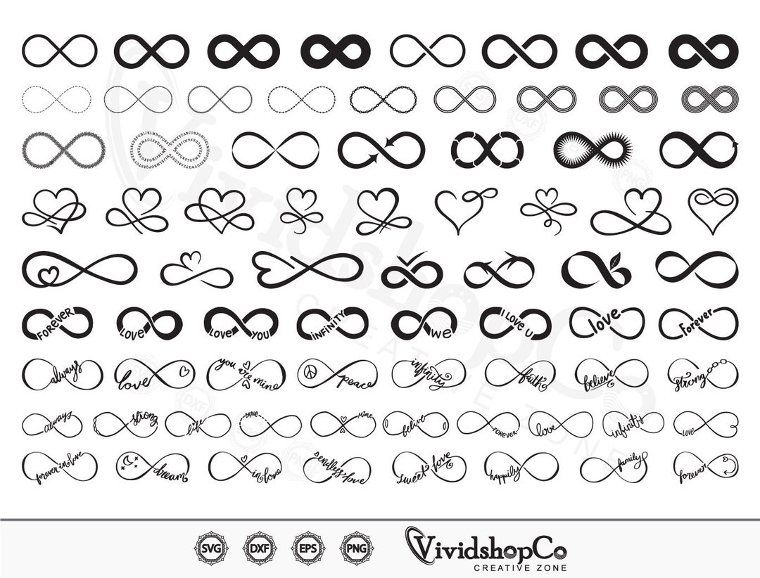 Infinity SVG, T Shirt Design, Infinity Love Svg, Forever Infinity Svg ...