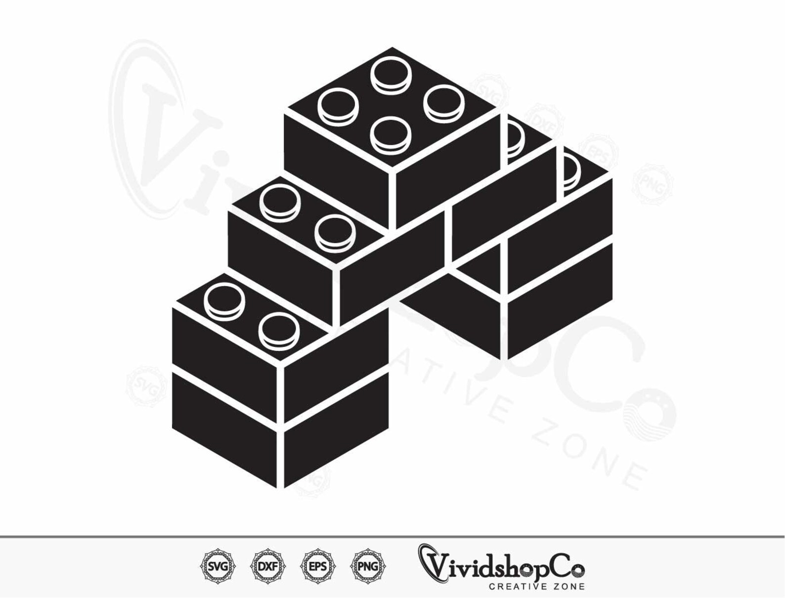 Building Blocks Svg, Bricks Svg, Building Svg, Cinder Block, Clipart ...