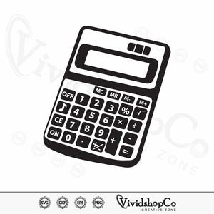 Calculator SVG, Math Svg, Scientific Calculator Svg, School Svg ...