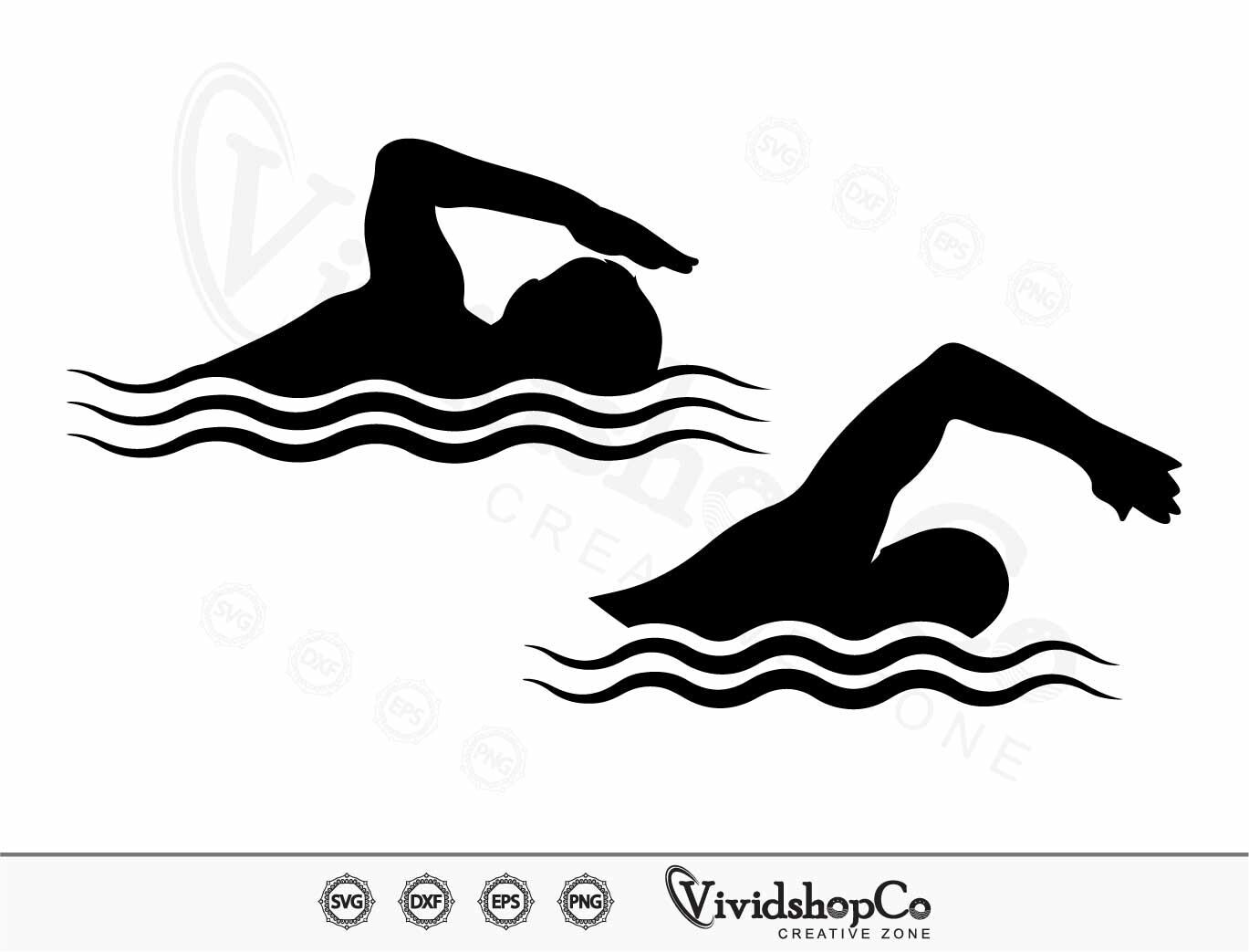 Swimming #2 Svg, Swimming Svg, Swim Svg, Clipart, Cut Files for ...