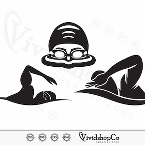 Swimming #1 Svg, Swimmer Svg, Swim Svg, Clipart, Cut Files for ...
