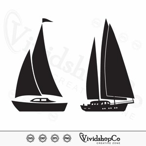 Sailboats SVG, Sailing Boat Svg, Sailing Svg, Sailboat Clipart, Cut ...