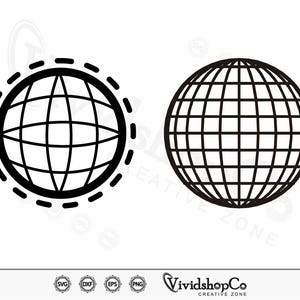 Globe Svg, World Globe Svg, Planet Earth Svg, Earth Svg, Clipart, Cut ...