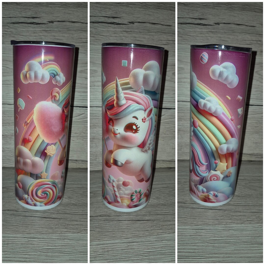 20 Oz Stainless Steel Mug Tumbler "unicorn" Thermo Mug Sayings Mug ...