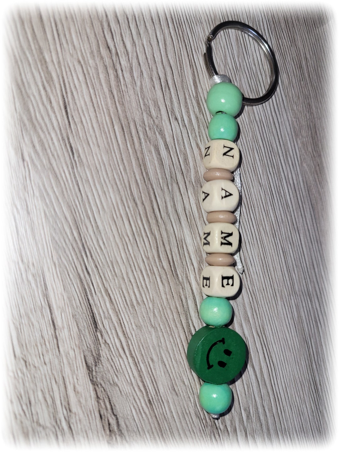 Name Necklace Keychain With Name Satchel Pendant Kindergarten Backpack ...