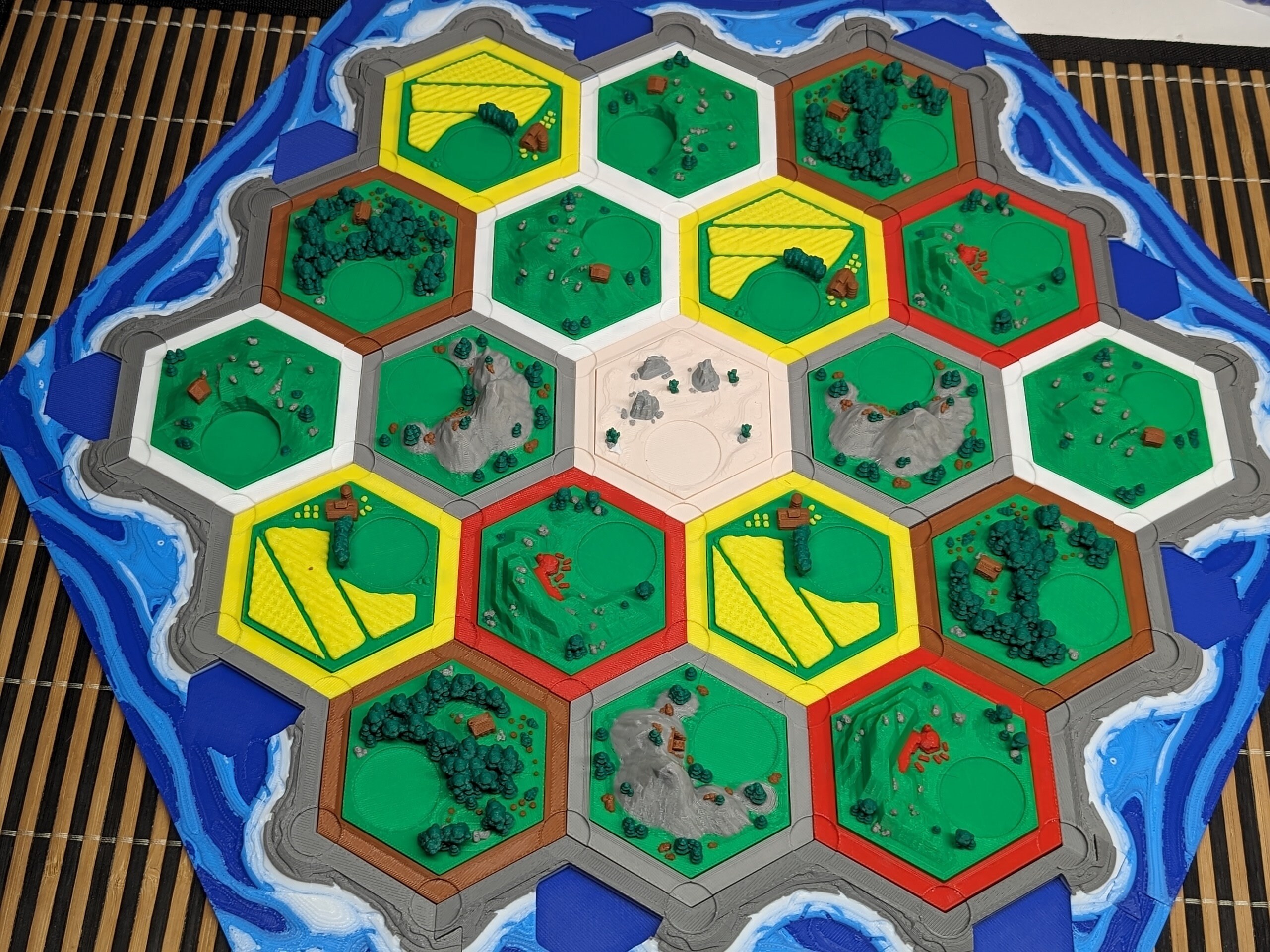 Settlers of Catan 3D Printed Edition! - Etsy