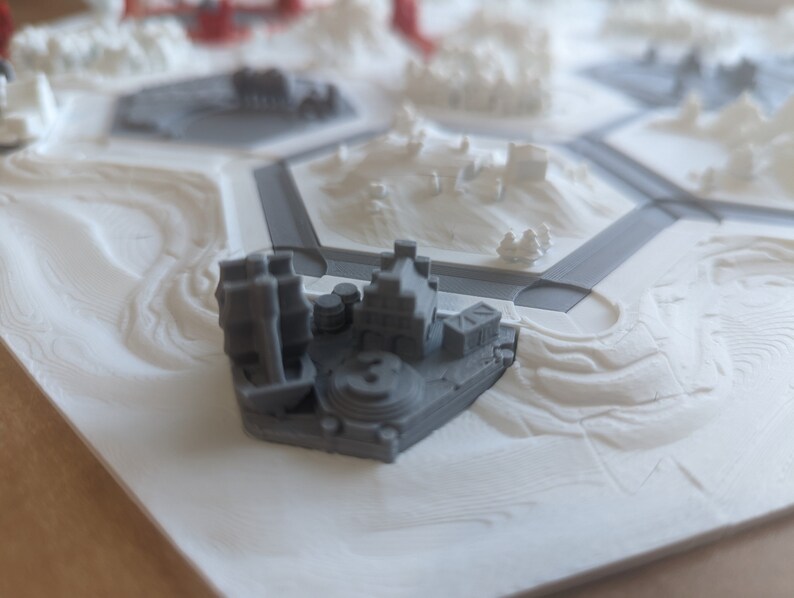 Settlers of Catan 3D Printed Edition - Etsy