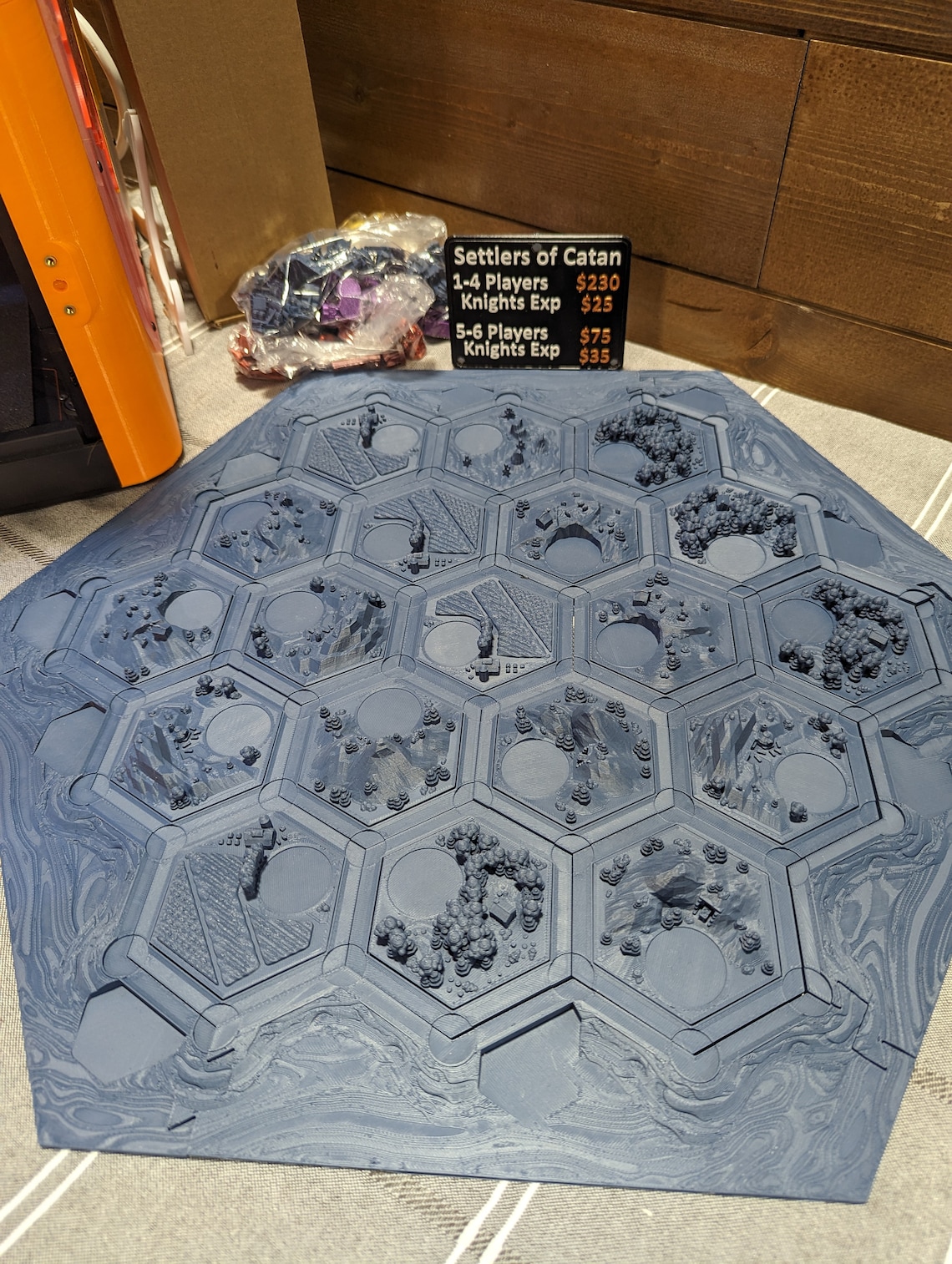 Settlers of Catan 3D Printed Edition - Etsy