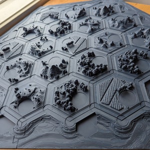 Settlers of Catan 3D Printed Edition - Etsy