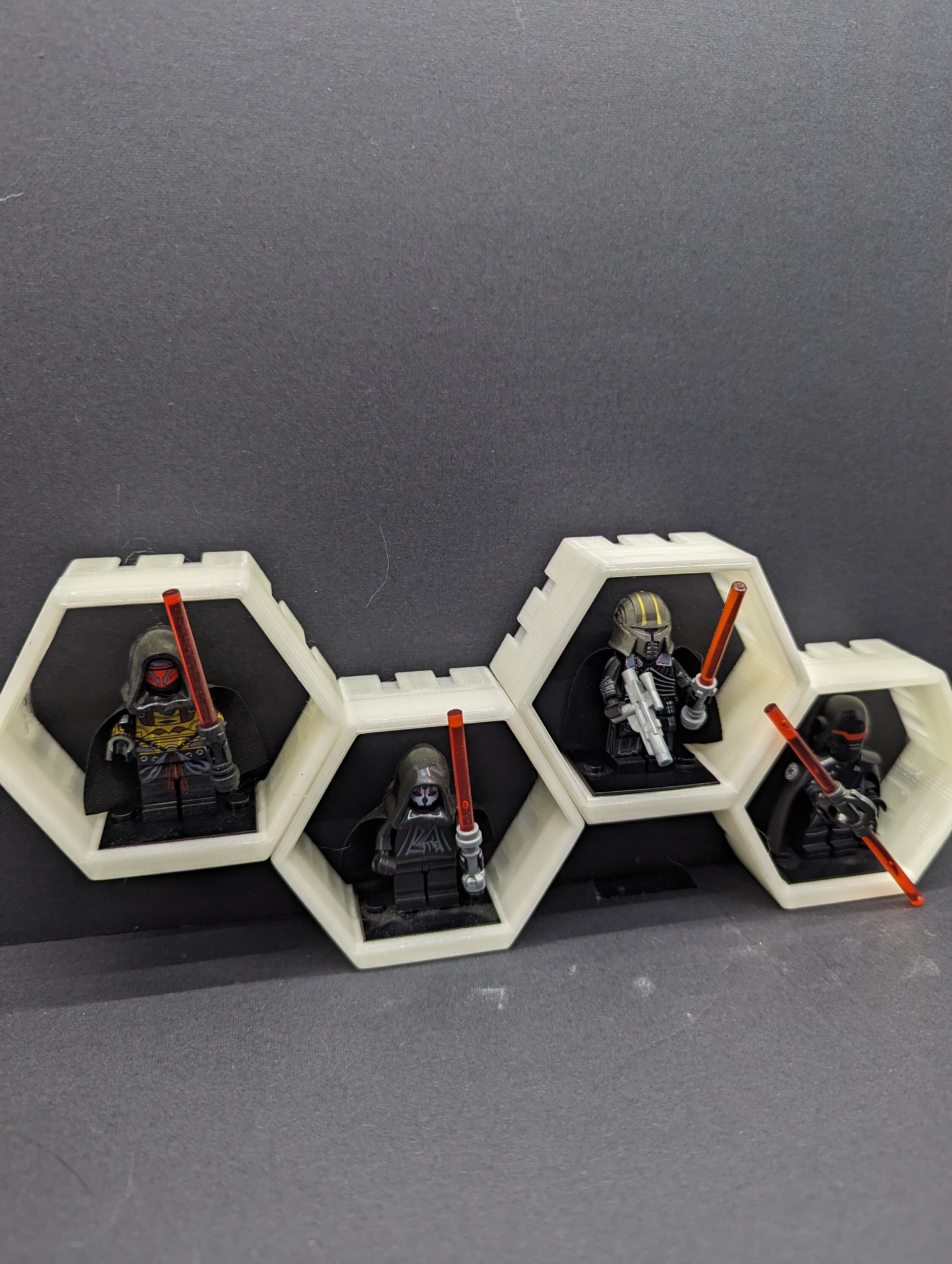 Hex Mini Figurine Display Shelves - Etsy