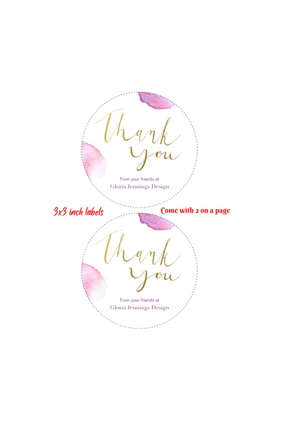 Custom Stickers 3x3 Labels Logo Personalized Sticker 3x3 | Etsy