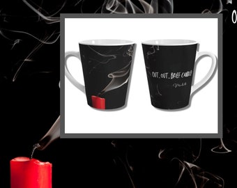Macbeth Out Out Brief Candle - Etsy