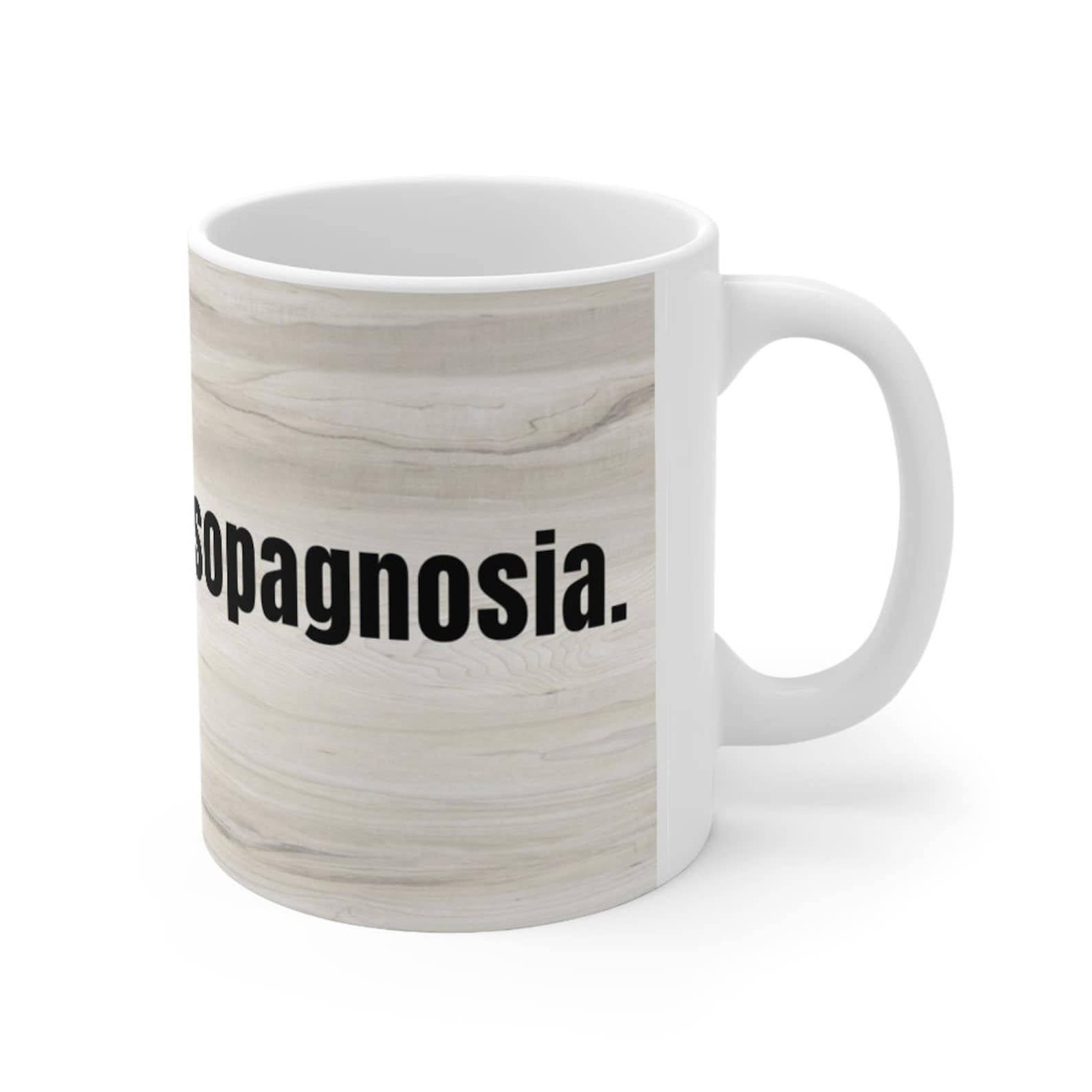 Pardon My Prosopagnosia Mug Face Blind Face Blind Mug Face - Etsy