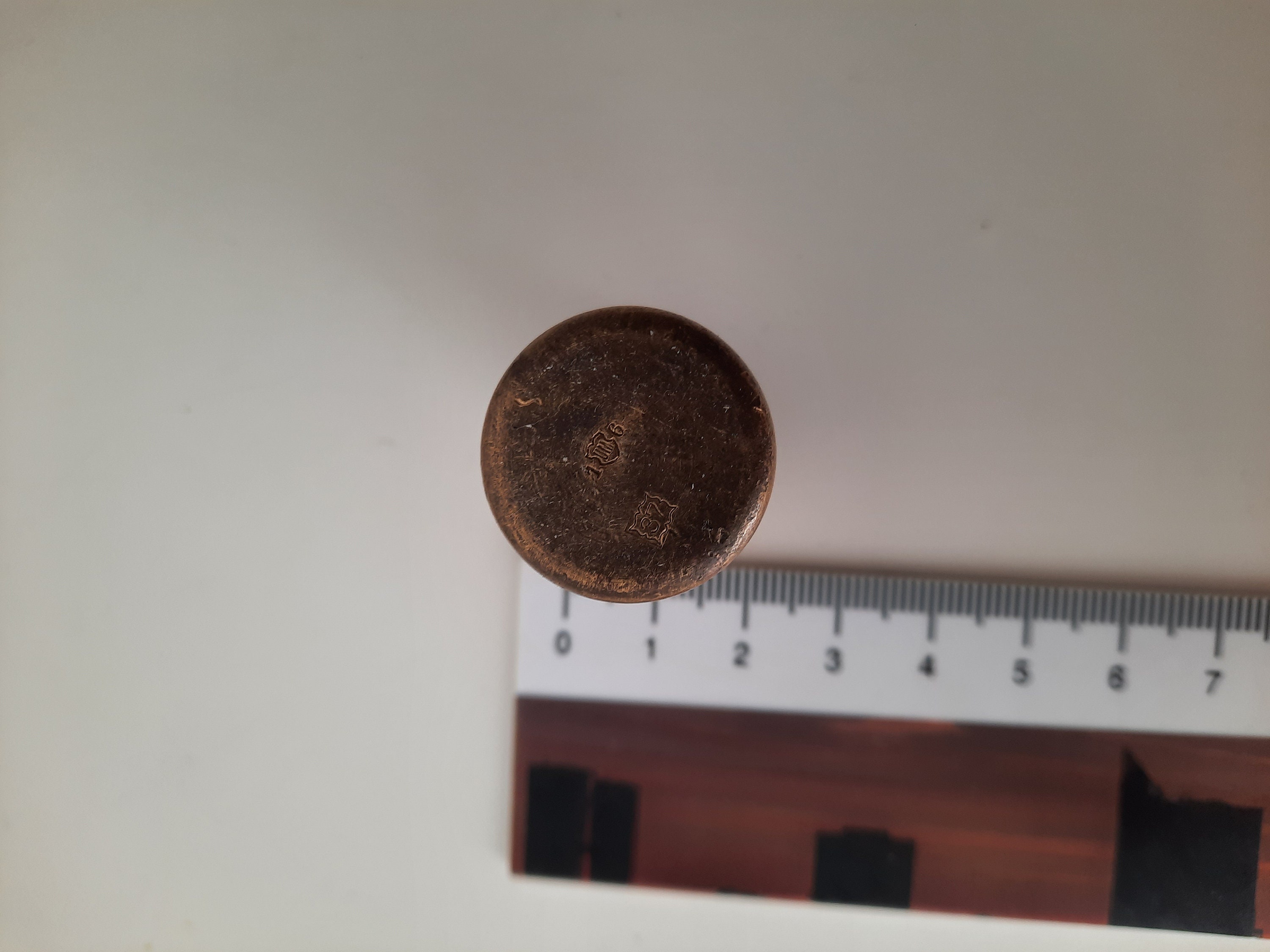 ONE!!! Antique Solid Brass Small Light Grams Weight for Scale / Brass ...
