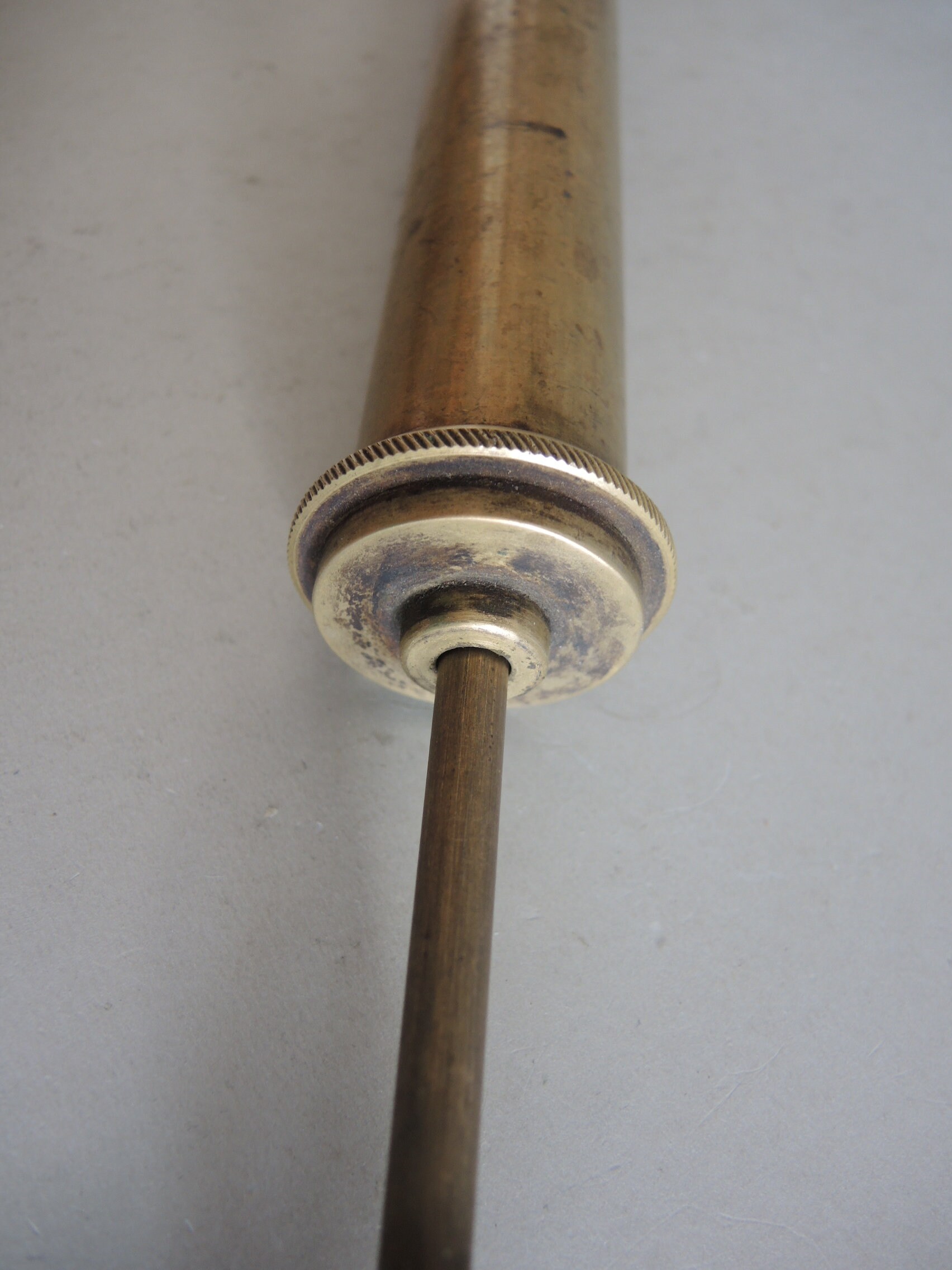 Vintage Antique Brass Long Garden Sprayer Pump / Old Pesticide Sprayer ...