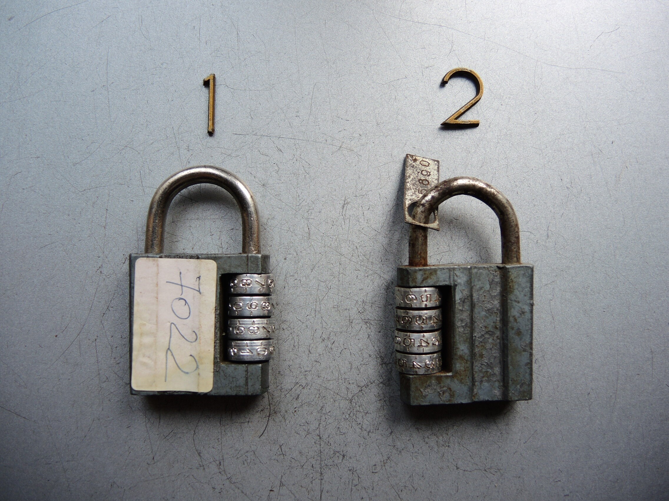 ONE Soviet Era Working Padlock With Code Key Made in USSR / Door ...