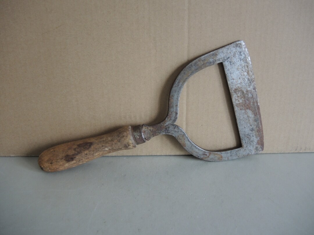 Antique Large Kitchen Knife Slicer Hatchet BUTCHER CHOOPING Knife ...