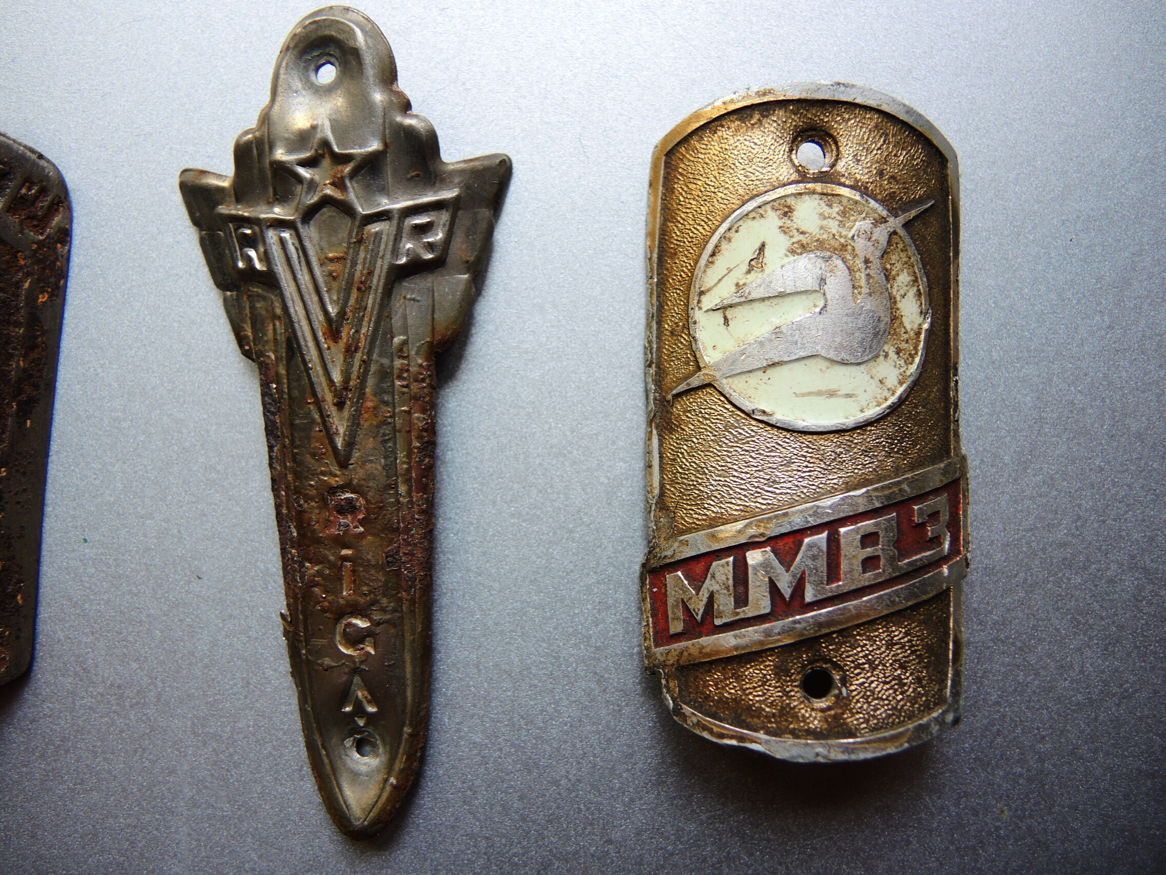 One Genuine Soviet Vintage Bicycle Head Badge / Original Bike Bicycle ...