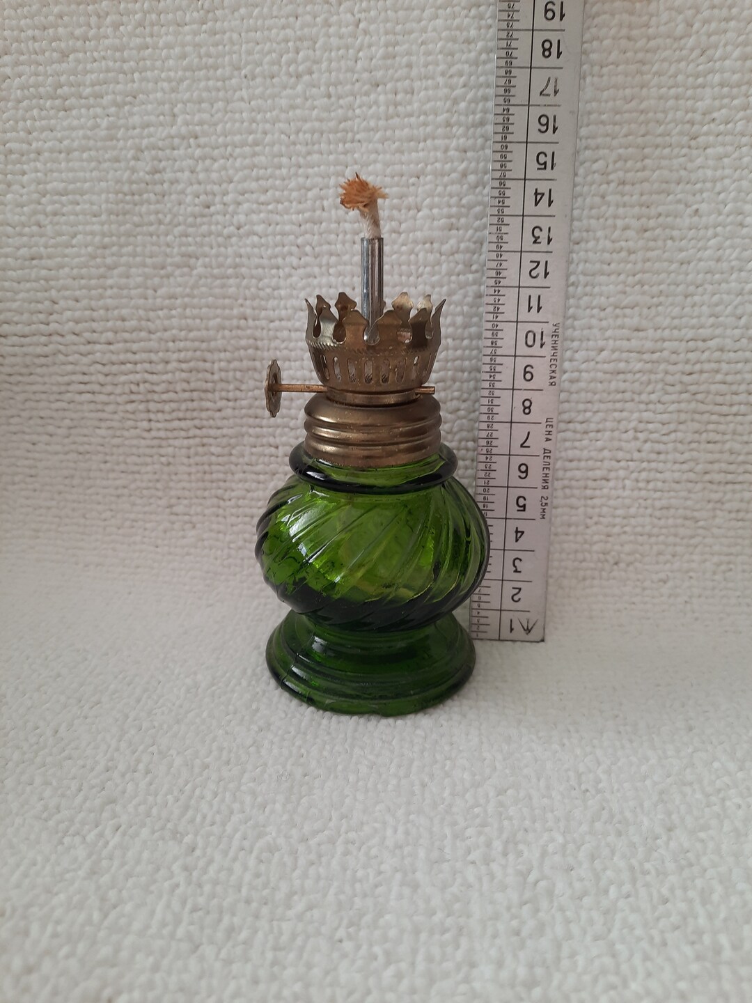 Antique Oil Shade Lamp Burner / Incense Burner / Brass Lamp Restore ...
