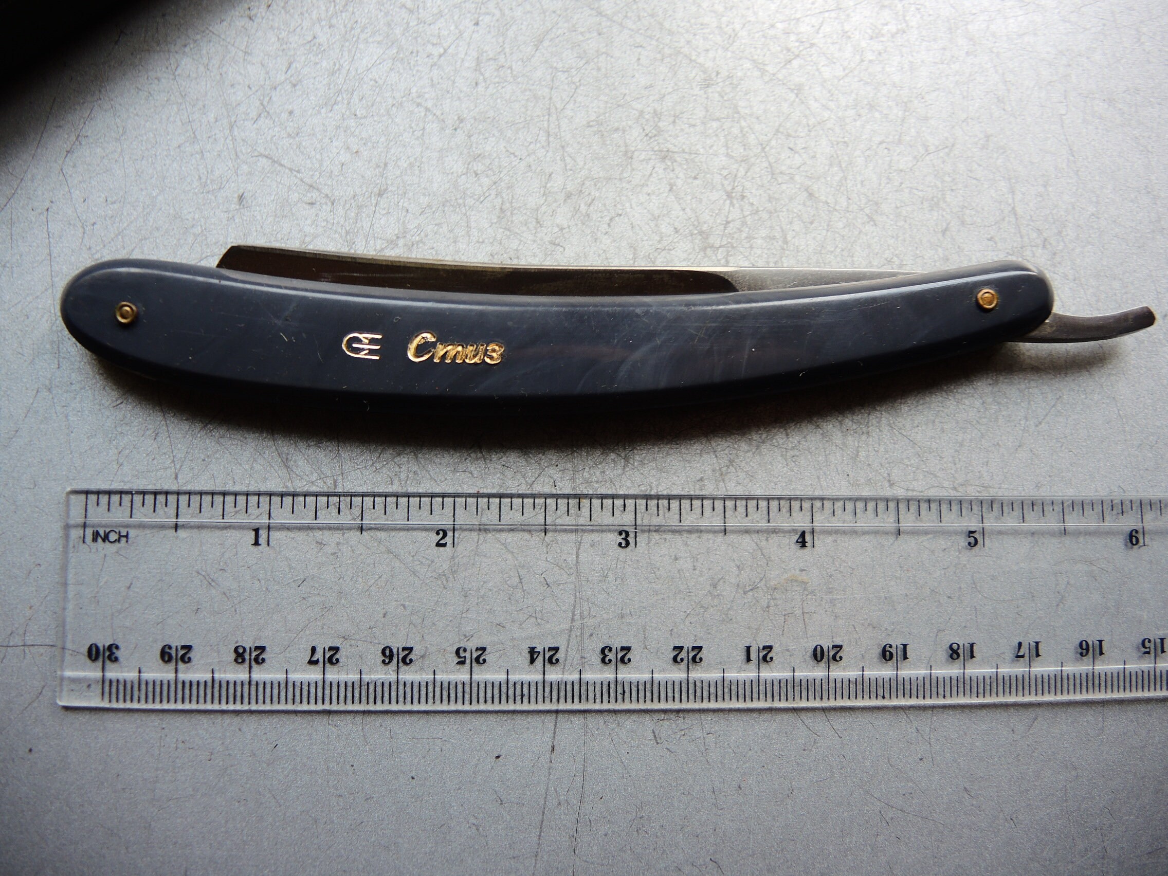 Vintage Barber's Tools / Soviet Straight Razor Stiz / Like - Etsy