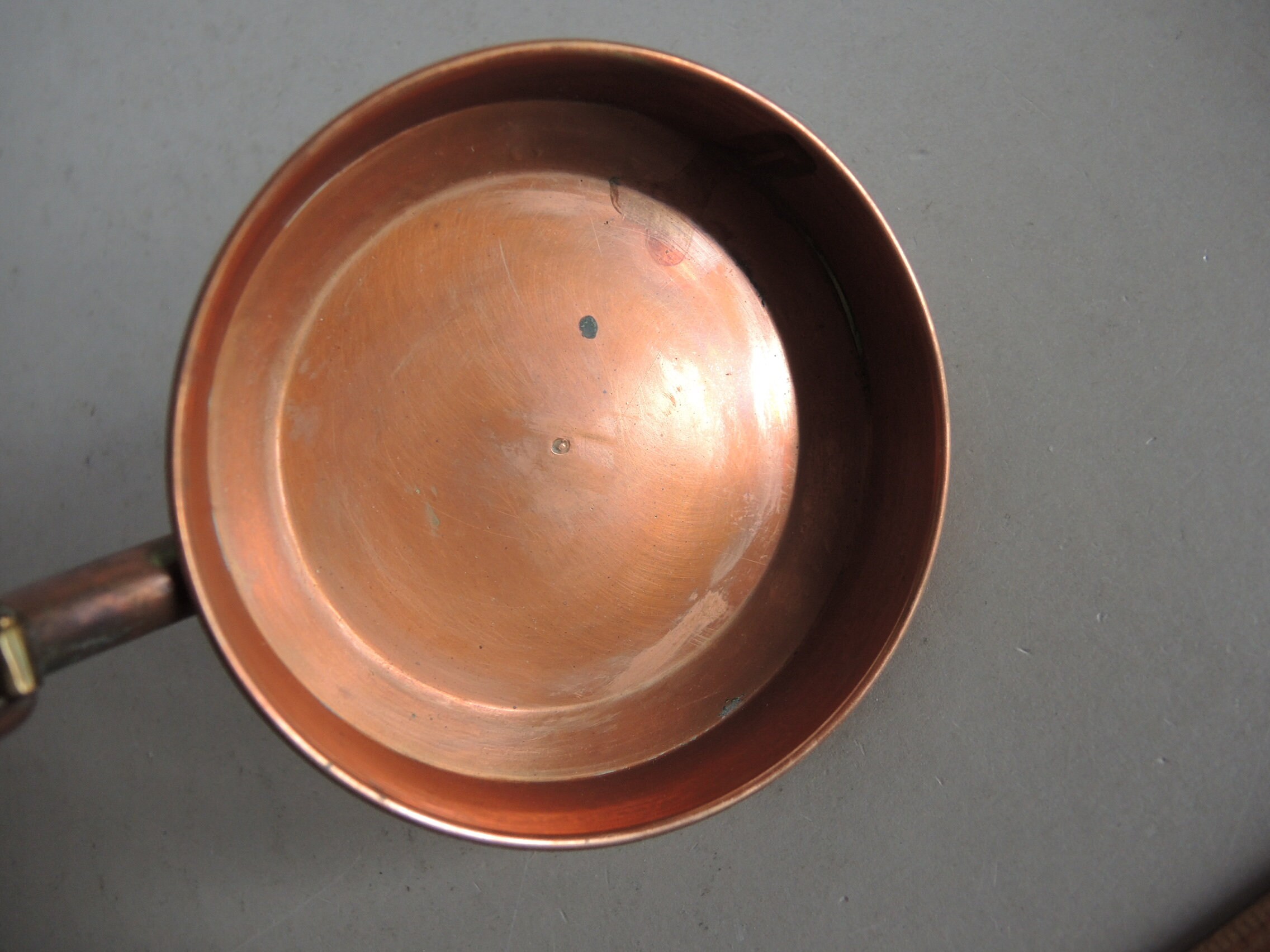 Vintage Handmade Solid Copper Lidded Ladle Dipper Spoon With - Etsy