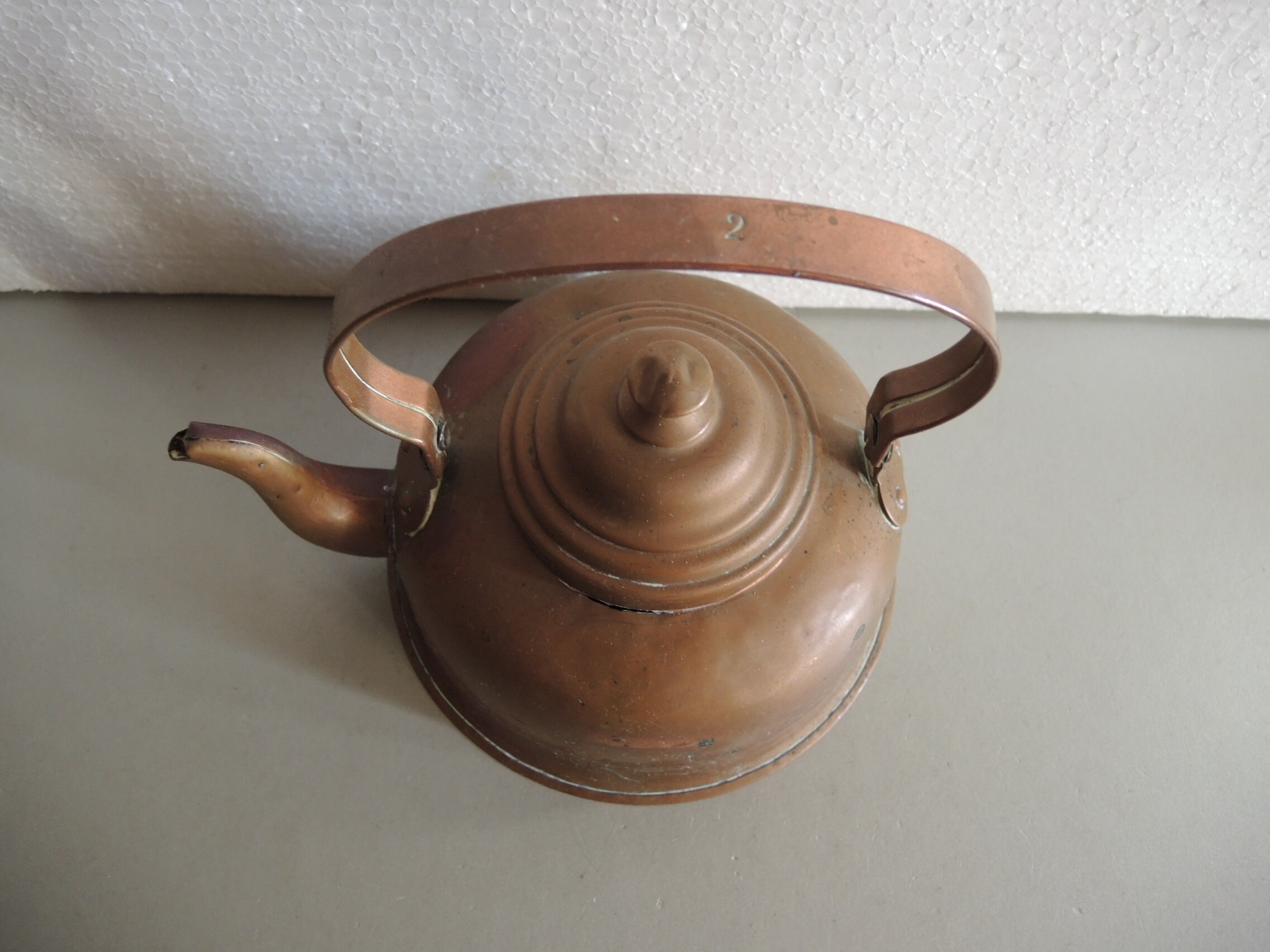 Antique Swedish Like ESKILSTUNA Solid Copper Tea Coffee Kettle ...