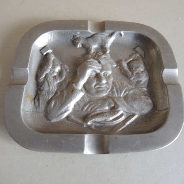 Pewter Ashtray - Etsy