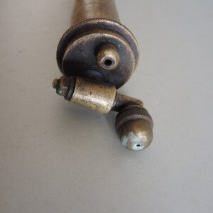 Vintage Antique Brass Long Garden Sprayer Pump / Old Pesticide Sprayer ...