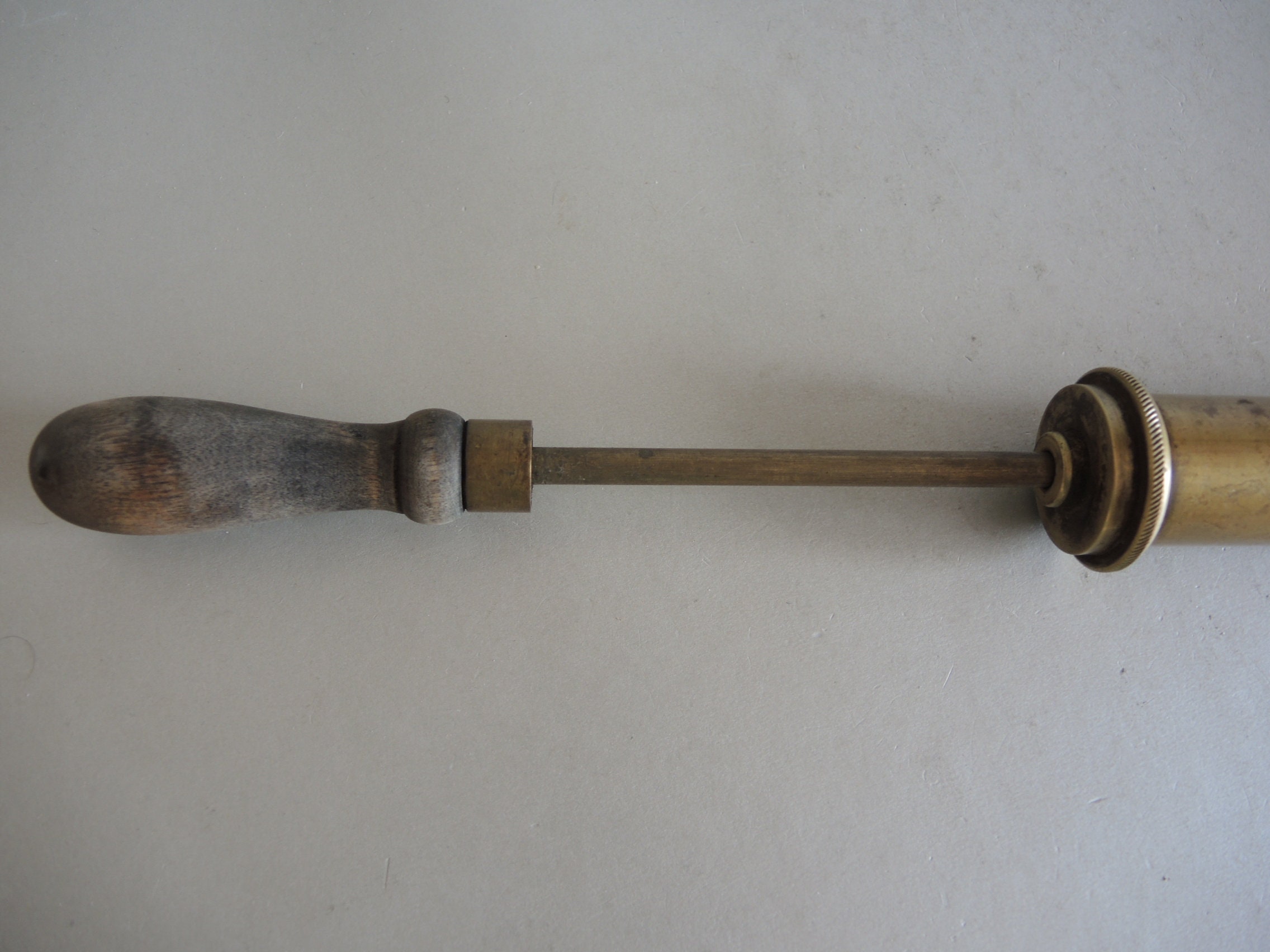 Vintage Antique Brass Long Garden Sprayer Pump / Old Pesticide Sprayer ...