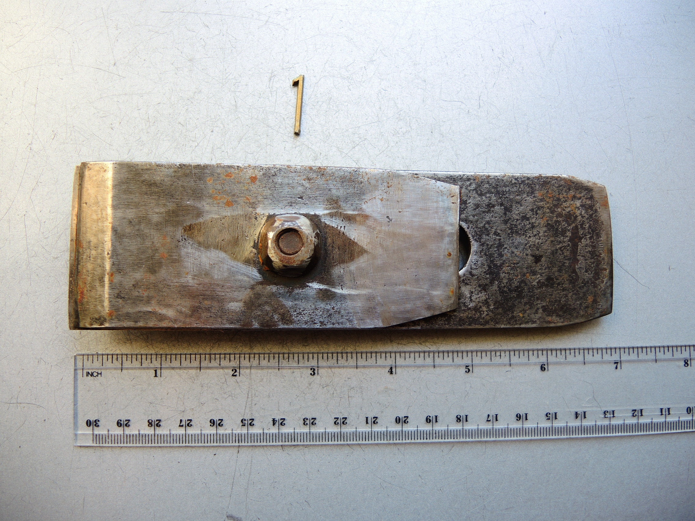 ONE!!! Antique Planer Blade 2” Wood Plane Blade / Wood Planer WARD or ...