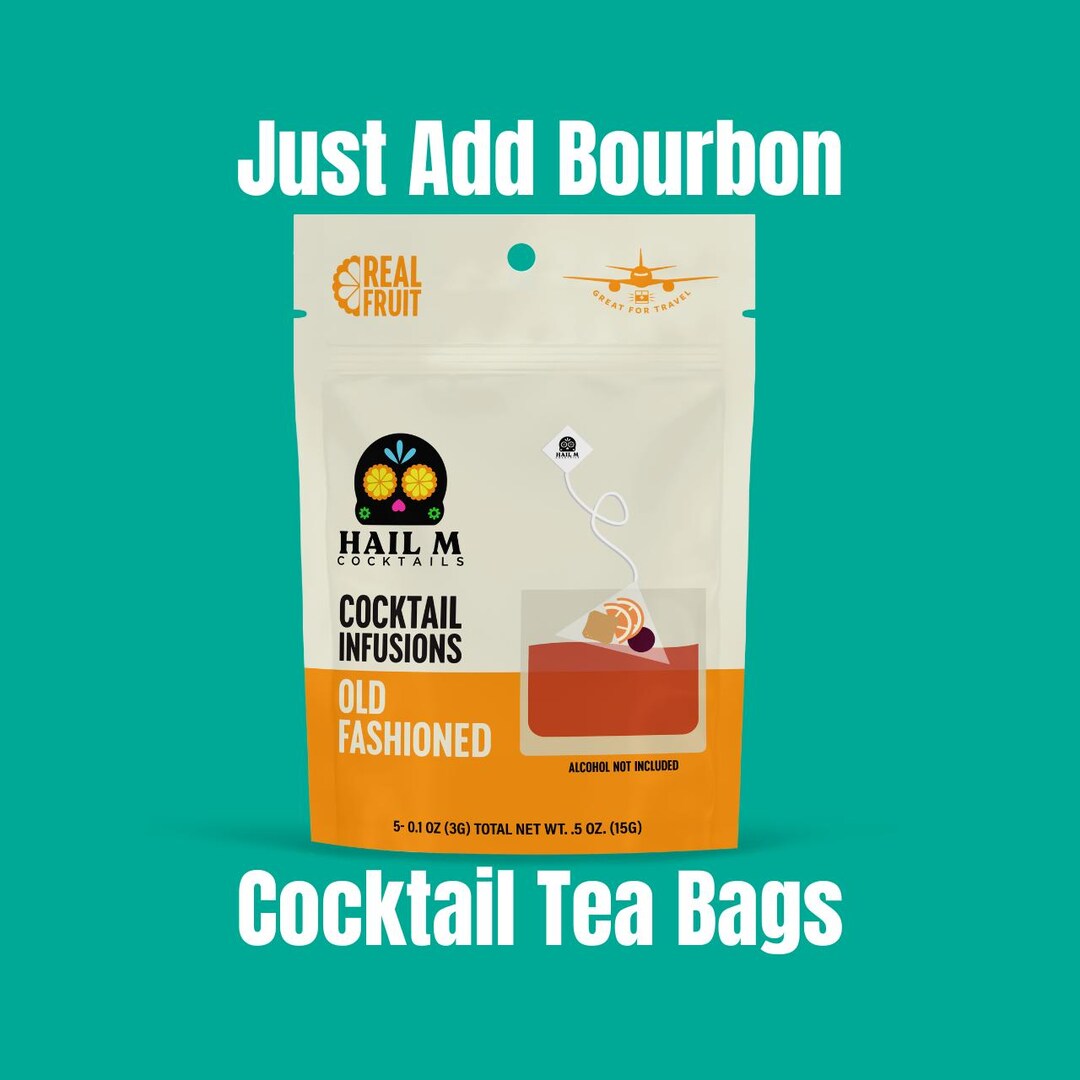 Old Fashioned Cocktail Infusion Kit: Bourbon Lover Travel Gift - Etsy