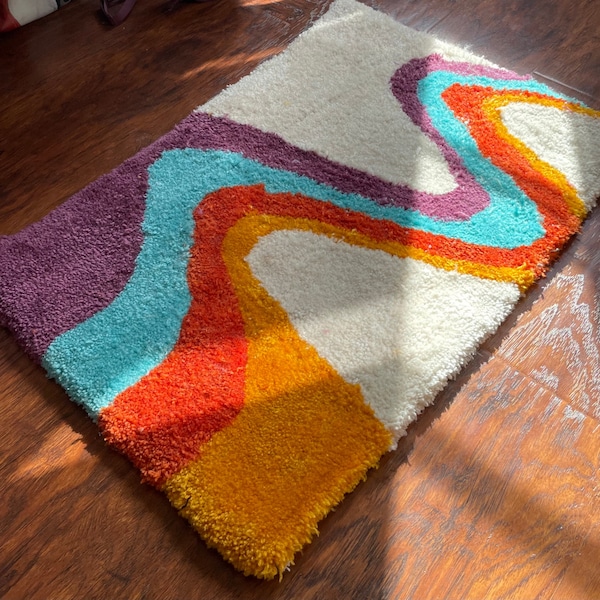 Wavy Rug - Etsy