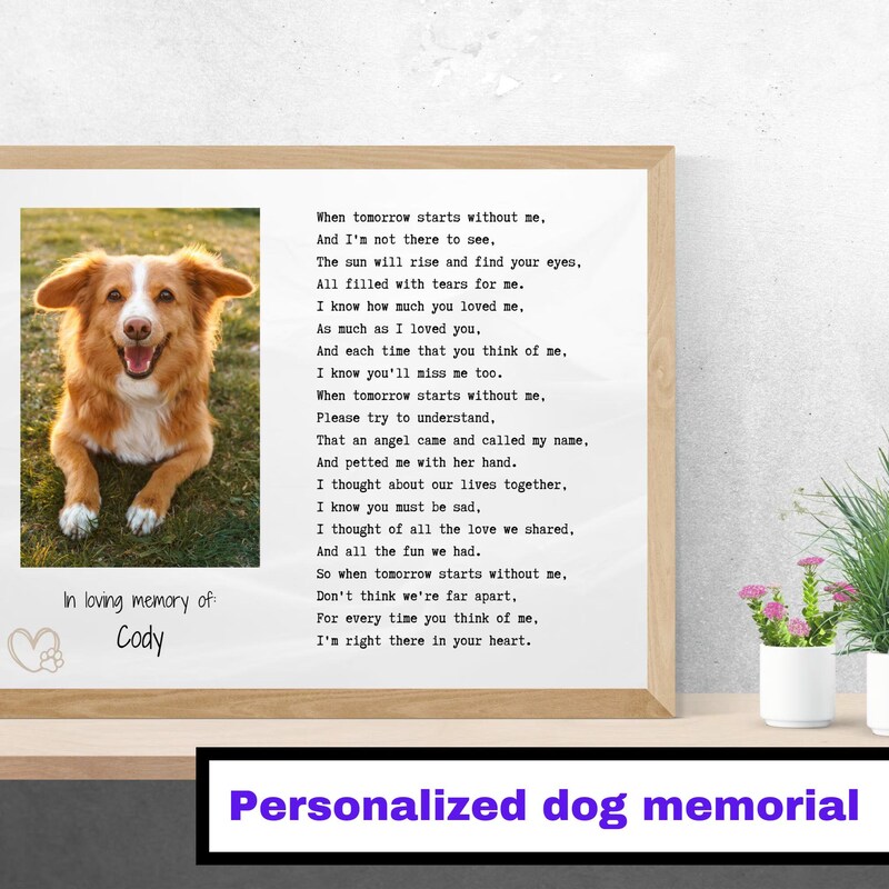 Dog Poem - Etsy