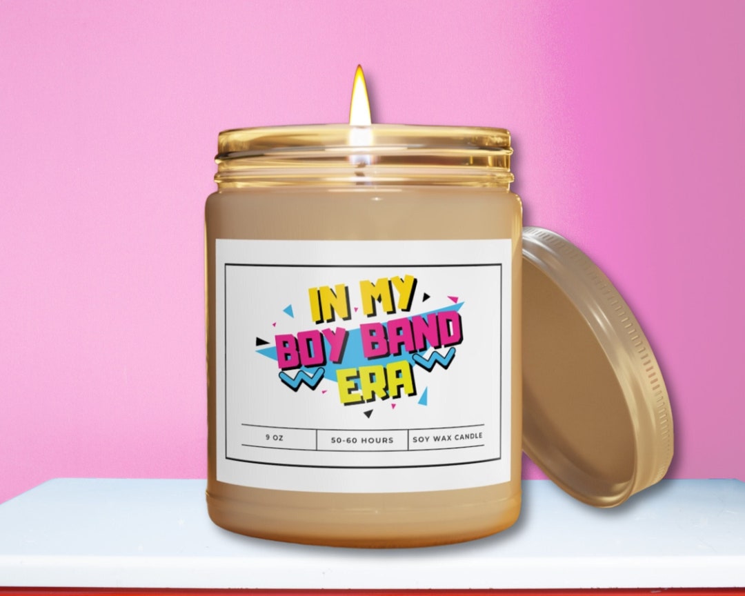 Boy Bands, 90s Candle, Y2K Room Decor, 90s Gift, Eras Candles, Boy ...