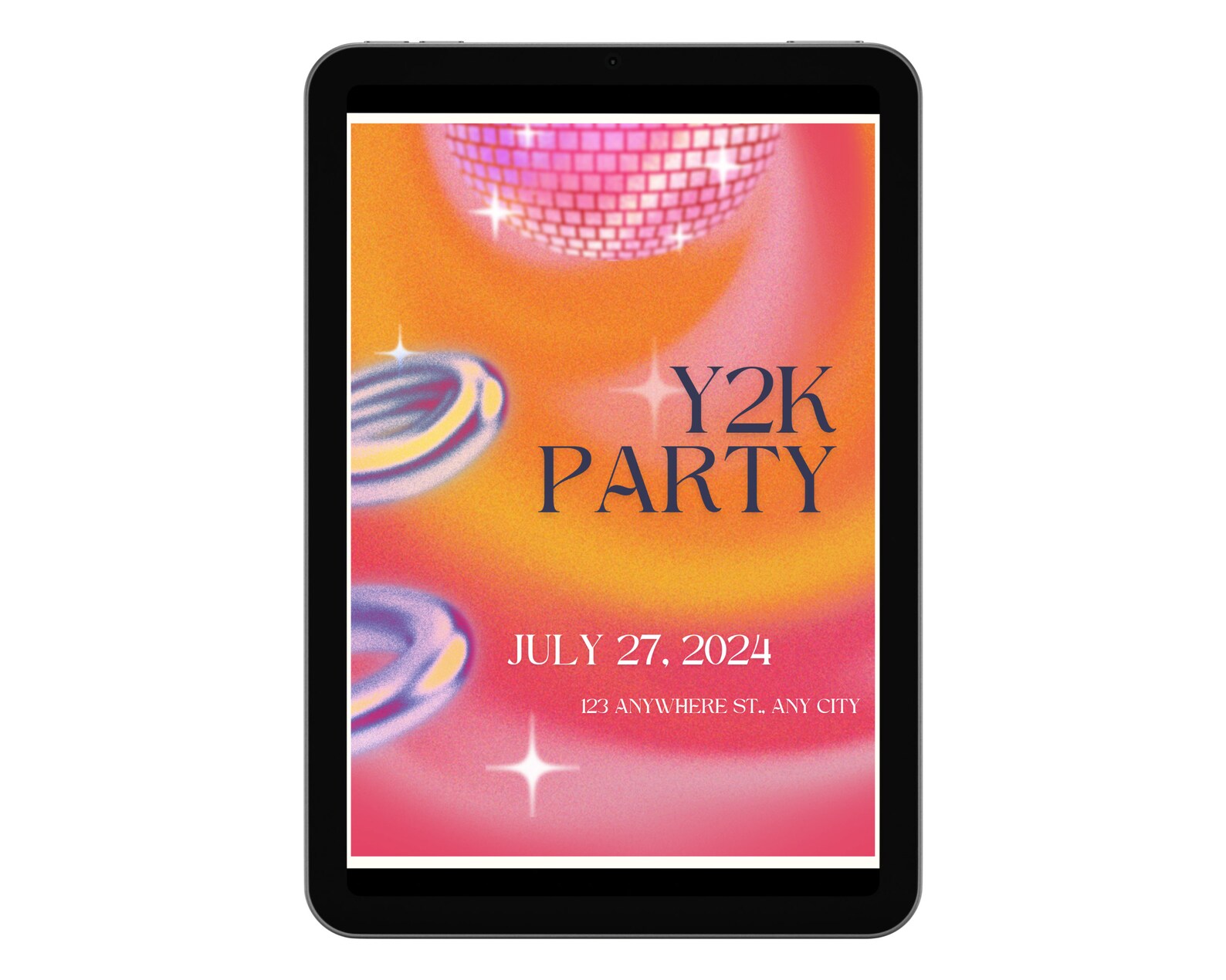 Y2K Party Invitation, 90s Party, Y2K Birthday, 90s Birthday Invite ...