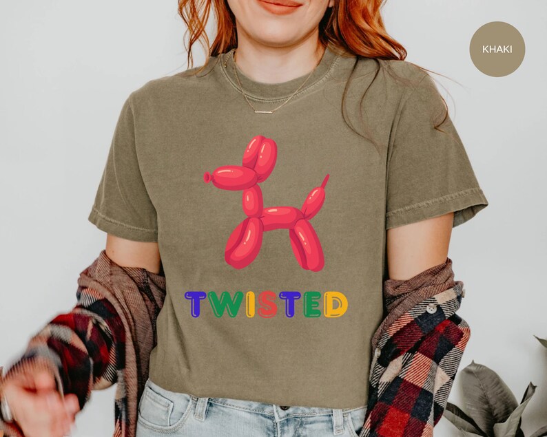 Balloon Animal Kidcore Shirt, Twisted Clowncore Shirts, Offensive ...