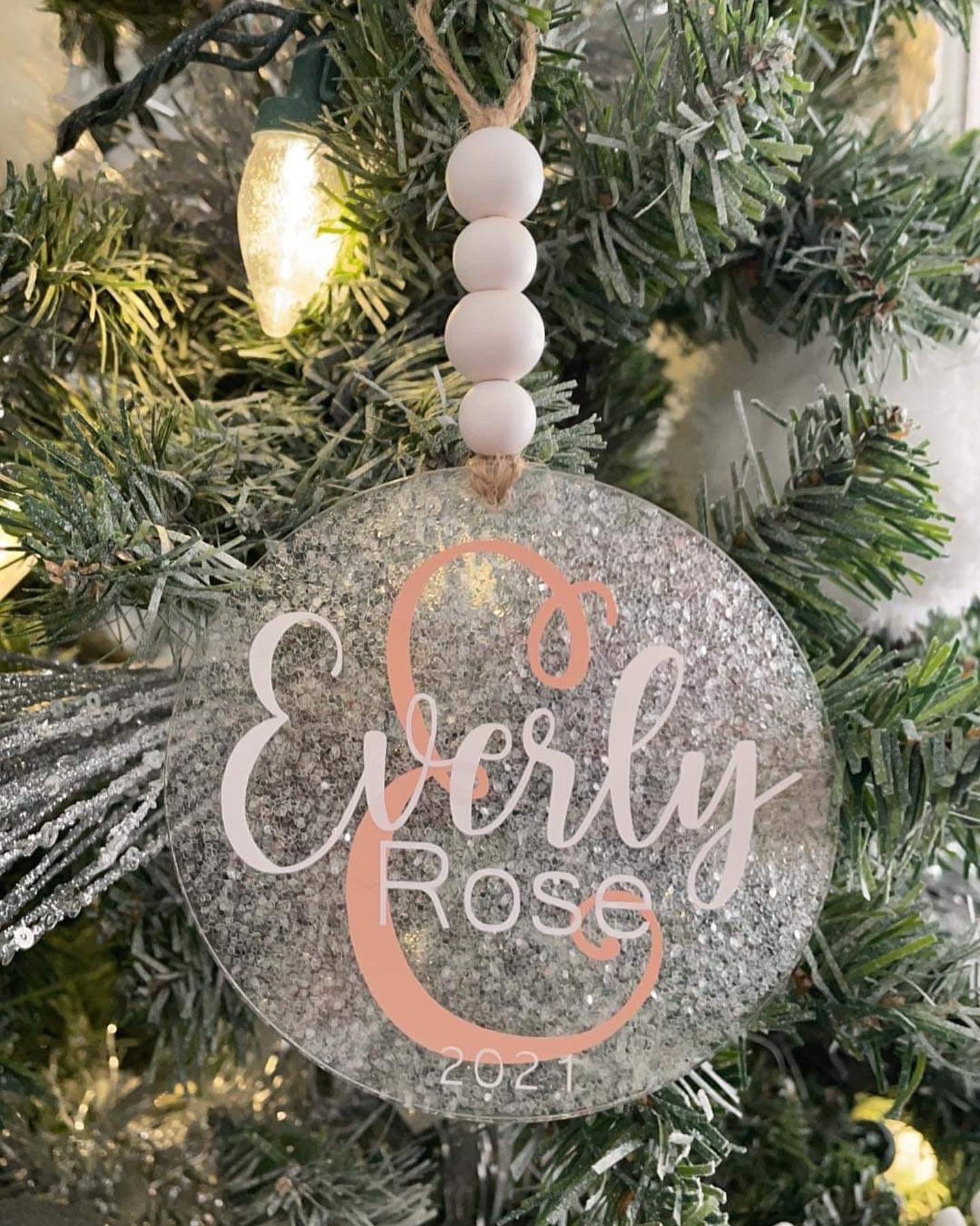 Personalized Name Ornament - Etsy